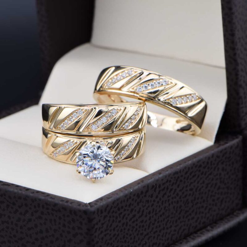 Anillos de boda en Oro 14k, Plata 925 y Diamantes | Joyería Alahas