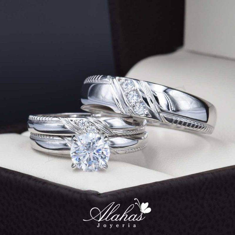 ≫ Anillos de boda en Oro 14k, Plata 925 y Diamantes | Joyería Alahas