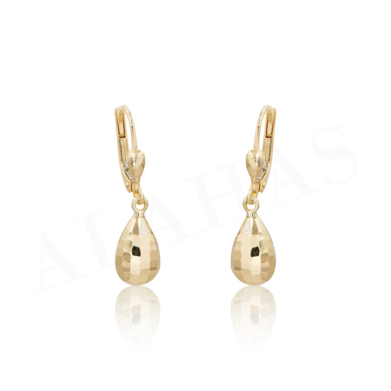 Dormilona de flor en oro 14k con rosca para bebe | Joyería Alahas