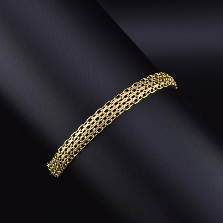 Guillo Bismark en oro 14k | Joyería Alahas